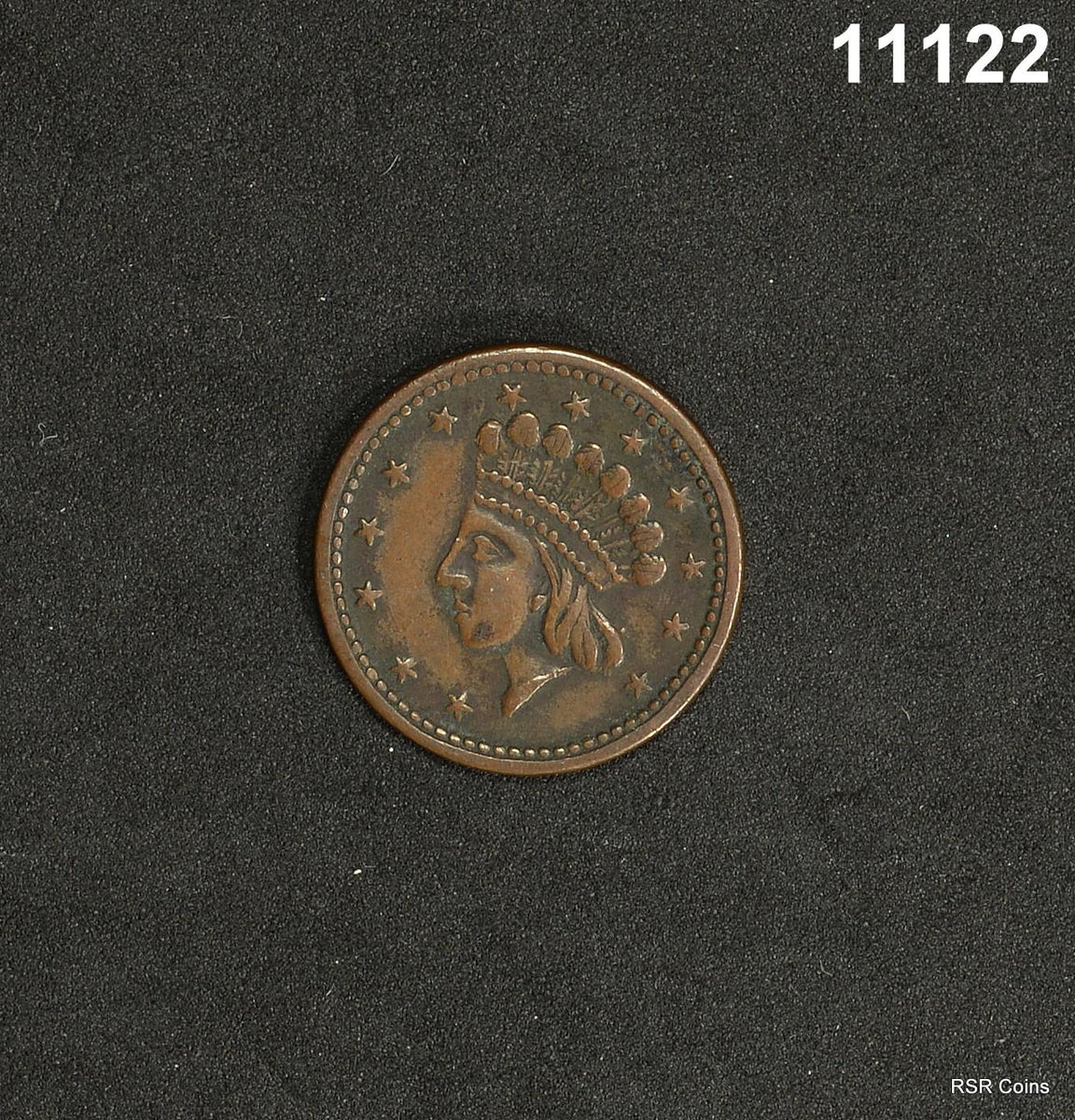 1864 CIVIL WAR TOKEN UNION FOREVER HIGH GRADE #11122 - Robert S. Riemer ...